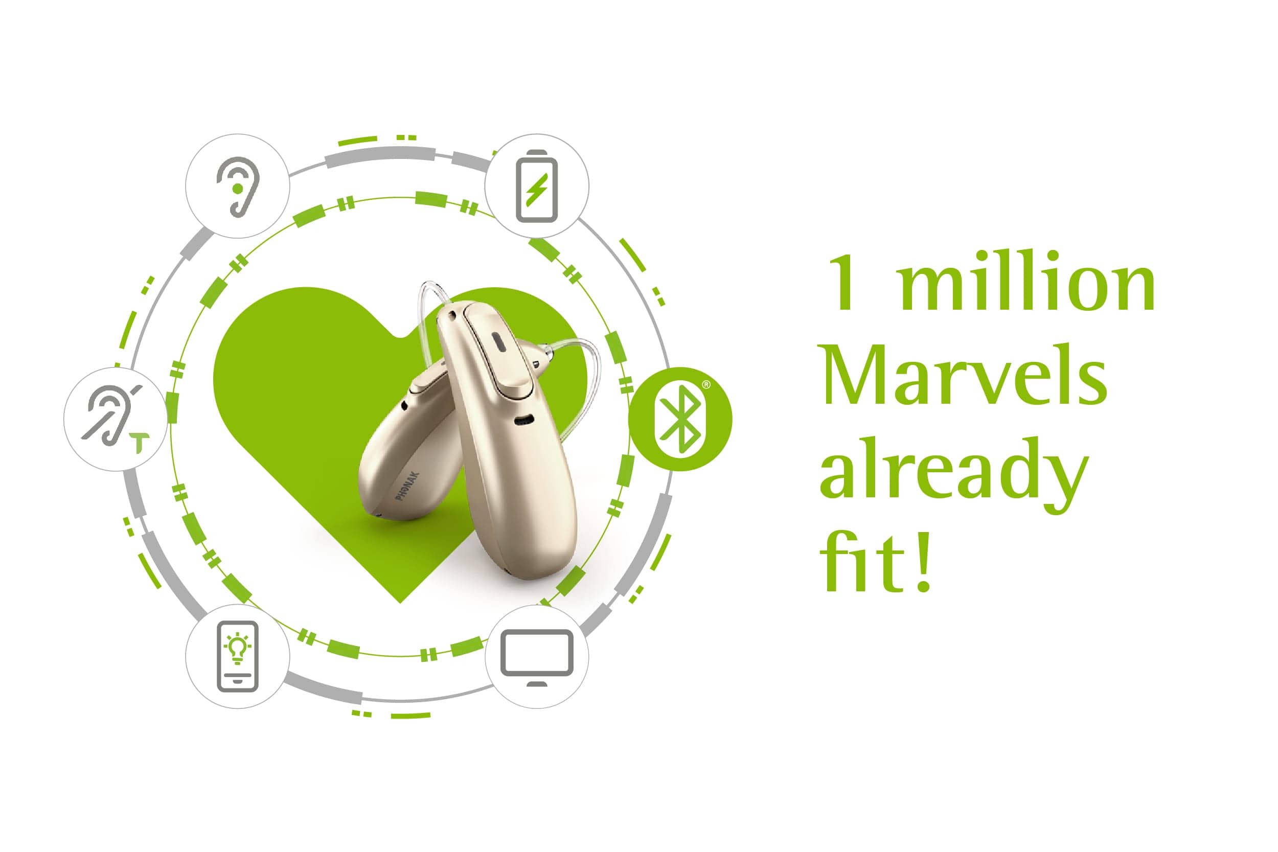 Phonak Announces 1 Million Marvel Hearing Aid Fittings | The Hearing Review